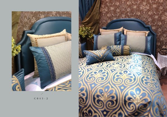 China top quality America style fabric soft bed furniture supplier