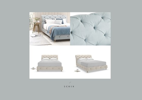 China unique America style fabric soft bed furniture guangdong factory supplier
