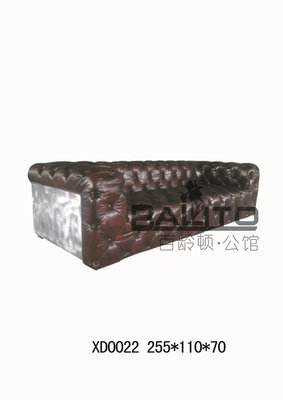China classical antique four seater leather sofa/classic four seats leather sofa furniture supplier