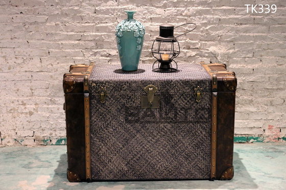 China classical old style antique storage suitcase furniture supplier