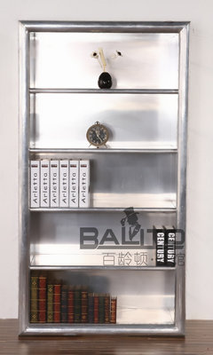 China classical old style antique aluminium bookcase furniture supplier