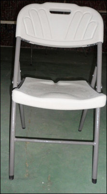 China outdoor HDPE folding banquet chair/foldable outdoor HDPE dining chairs furniture supplier