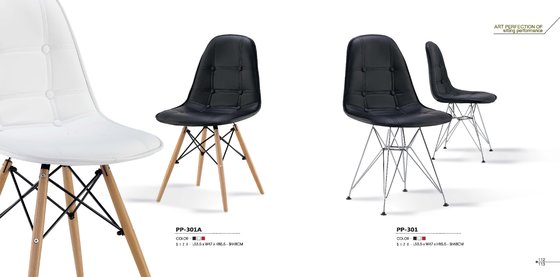 China modern fashionable dining chair with wooden leg supplier