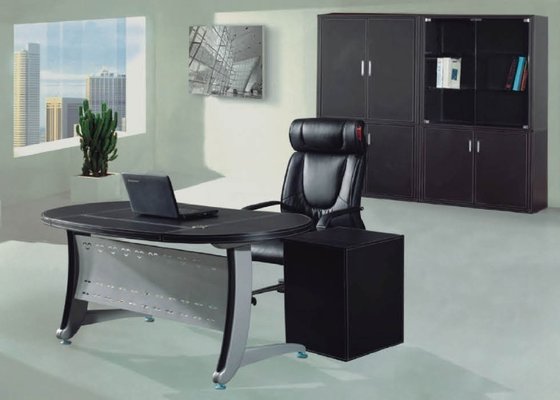 China modern office manager leather table furniture/office manager leather desk furniture supplier