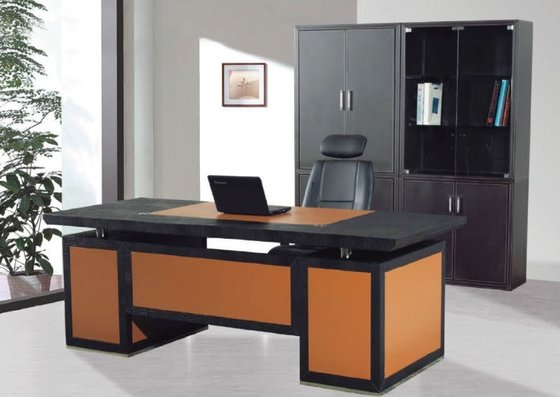 China modern home office leather table furniture/home office leather desk furniture supplier