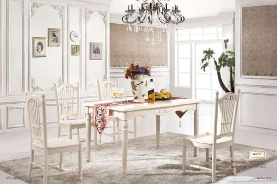China modern solid wood white dining chair furniture supplier