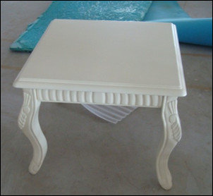 China luxury modern square wooden coffee table supplier