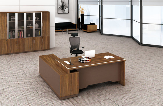 China wholesale melamine office executive table furniture supplier