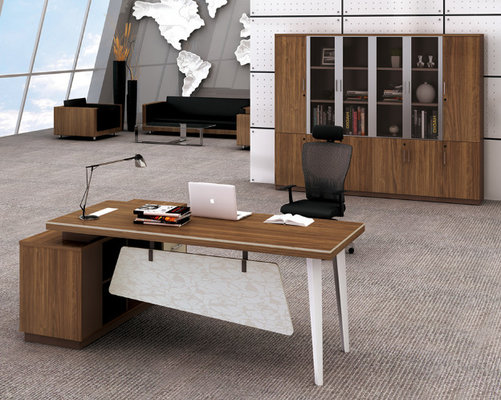 China wholesale melamine office manager desk furniture supplier