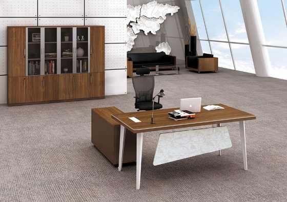 China wholesale melamine office manager executive table furniture supplier