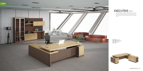 China wholesale melamine boss office desk furniture supplier
