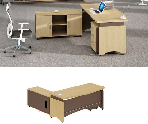 China wholesale melamine office manager desk furniture supplier