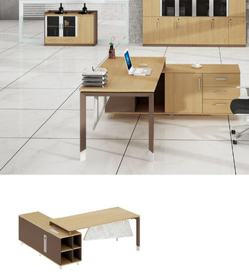 China modern melamine office manager furniture table supplier
