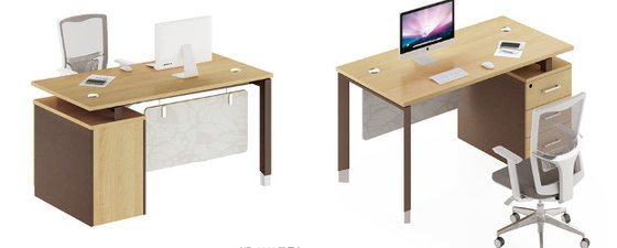 China modern MFC office clerk table furniture factory supplier