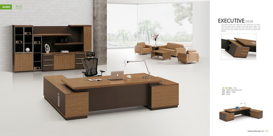 China wholesale modern boss office table furniture supplier