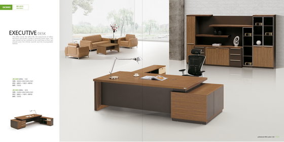 China modern big boss office table furniture supplier