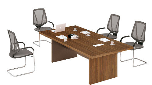 China Modern melamine rectangle conference table furniture supplier