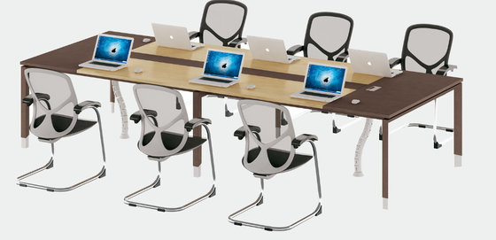 China Modern 14 seater MFC conference table furniture supplier