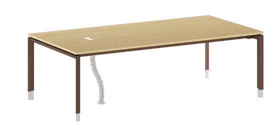 China Modern MFC conference rectangle meeting table furniture supplier