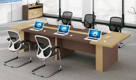China Modern 12 seat MFC conference table furniture supplier