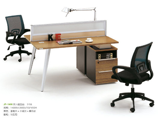 China modern 2 seater office workstation furniture supplier