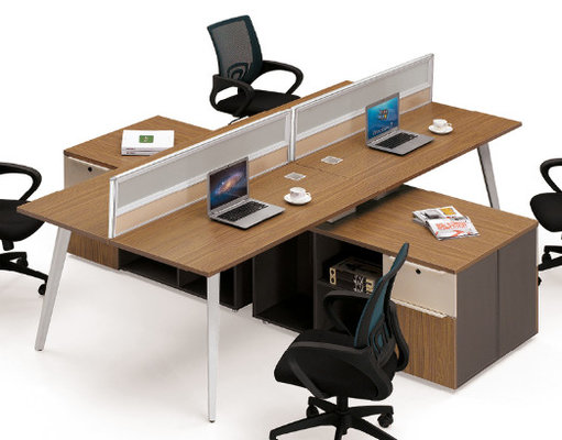 China modern 4 seater office workstation furniture supplier