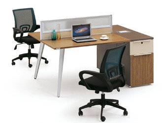 China modern two person office workstation furniture supplier