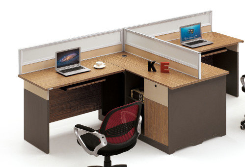 China modern 2 persons office desktop partition workstation furniture supplier