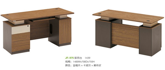 China modern melamine office staff desk furniture supplier