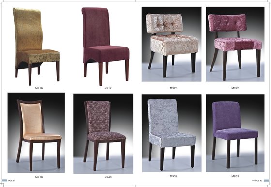 China hotel fabric dining chair furniture supplier