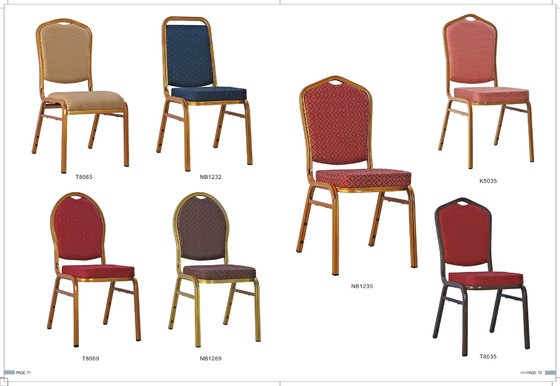 China restaurant aluminium dining banquet chair furniture supplier