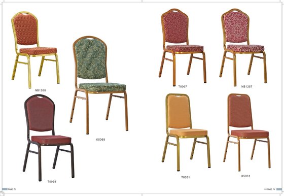 China restaurant aluminium banquet chair furniture supplier