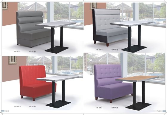 China restaurant booth seating furniture supplier