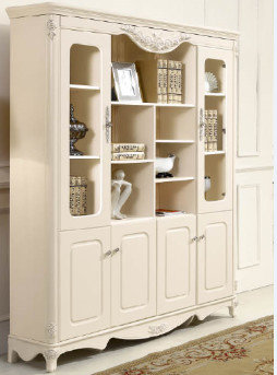 China luxury French style wood home office filing cabinet supplier