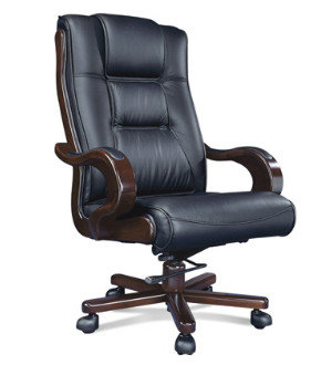 China office wooden manager swivel chair furniture supplier