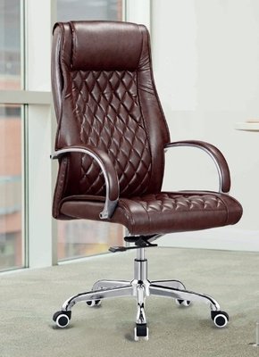 China luxury office high back leather manager chair furniture supplier
