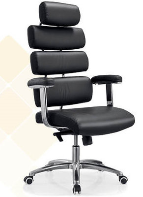 China modern high back office leather manager swivel chair furniture supplier