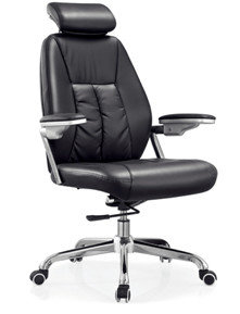 China modern high back office swivel leather executive chair furniture supplier