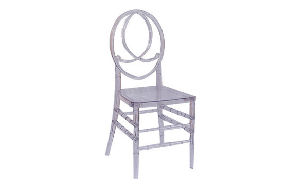 China clear resin phoenix chair/clear wedding chair/resin wedding chair supplier