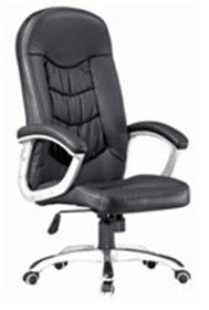 China modern high back genuine leather executive manager office chair furniture supplier