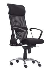 China modern office high back executive mesh fabric chair furniture supplier