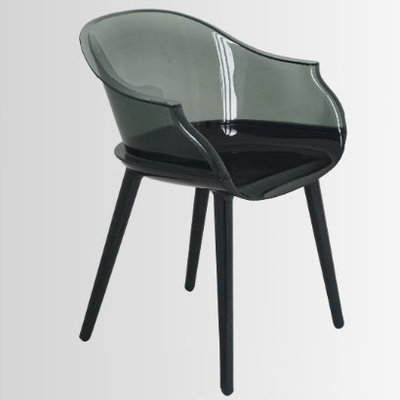 China Italy style plastic cafe arm Cyborg chair supplier