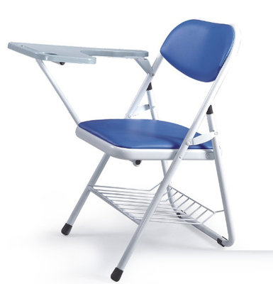 China foldable training chair with basket and tablet supplier