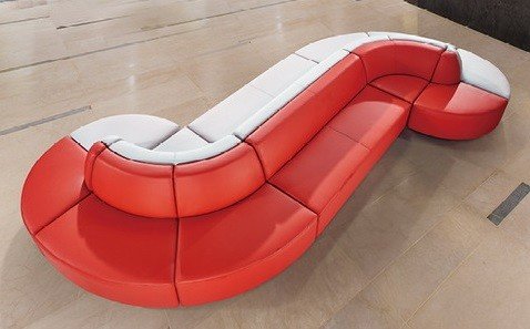 China S shape lobby room sofa/ club S shape lobby sofa supplier