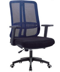 China blue mesh fabric office staff chair furniture supplier