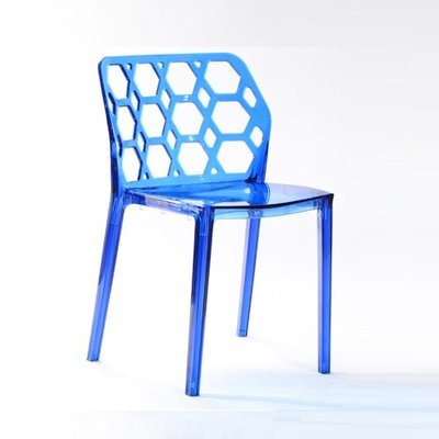 China Water Cube Leisure Plastic Chair,LeisureMod Cove Transparent Black Acrylic Modern Dining Chair supplier