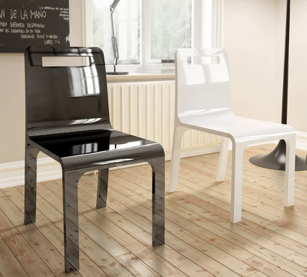 China high quality piano painted solid wood dining chair furniture supplier