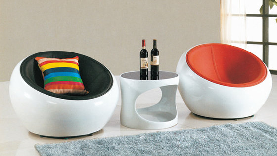 China ABS ball chair ABS meeting chair fiber glass coffee meeting table supplier