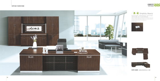 China modern big office executive 3.2m table furniture in stock supplier