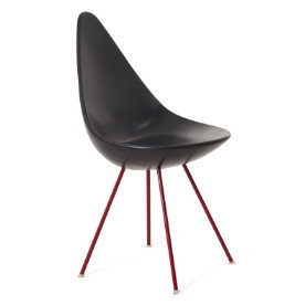 China plastic water drop chair fashionable plastic dining chair furniture supplier